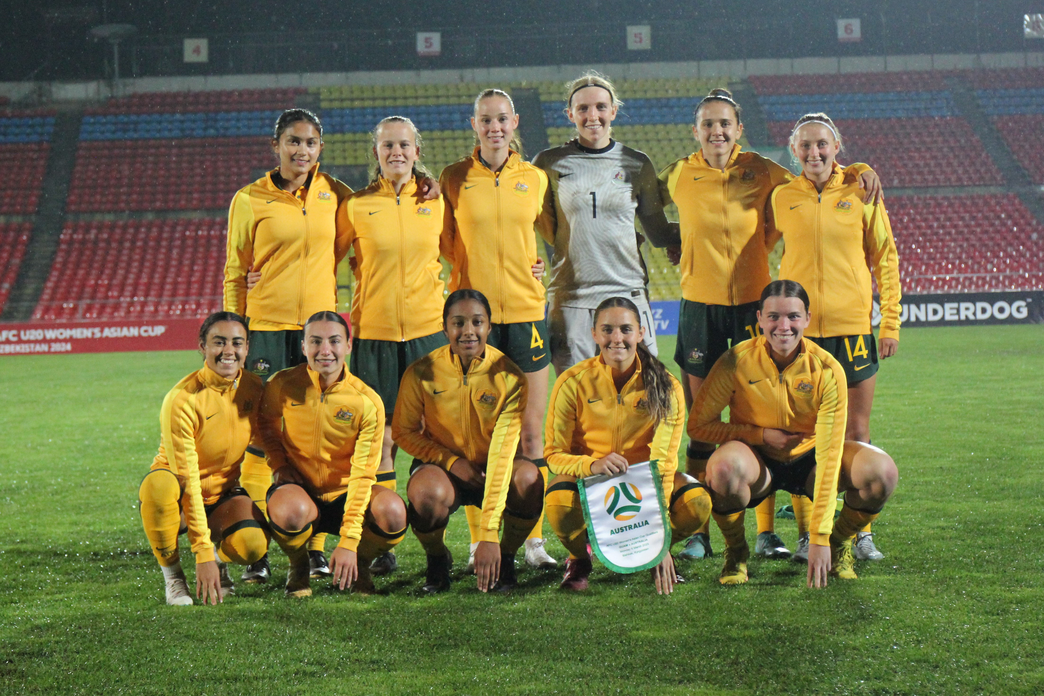 Australia kick off #AFCU20W Round 1 Qualifiers with win over Guam ...
