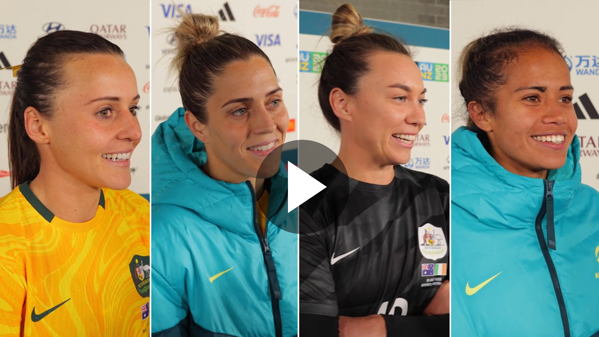 WATCH: Matildas react to FIFA Women's World Cup™ win over Republic of ...