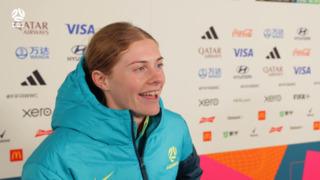 Cortnee Vine: That was pretty crazy | Australia v Republic of Ireland ...